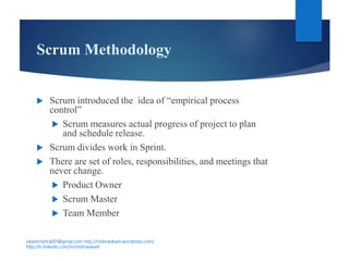 Scrum Methodology | PPT