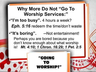 Going To Church | PPT