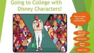 Disney Characters College