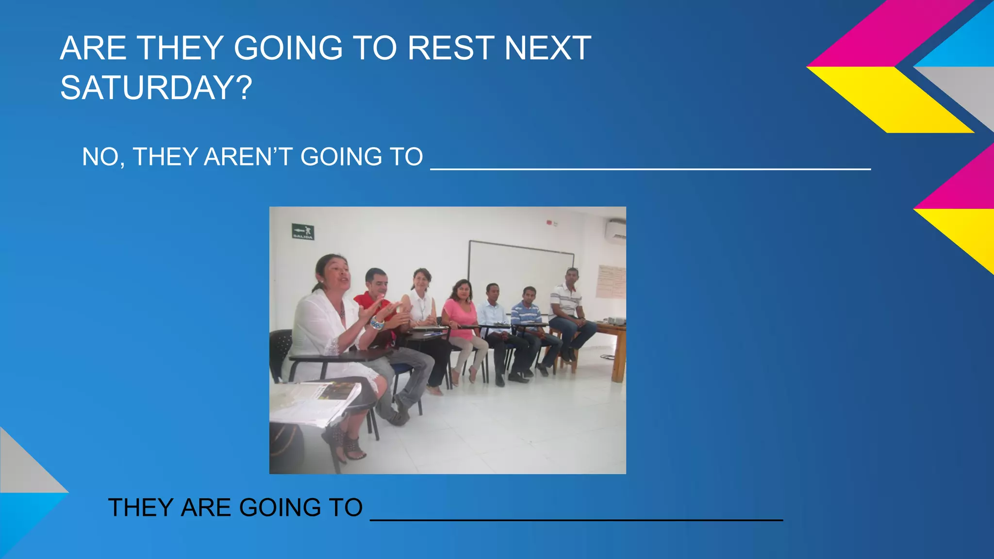 Going to exercises | PPT