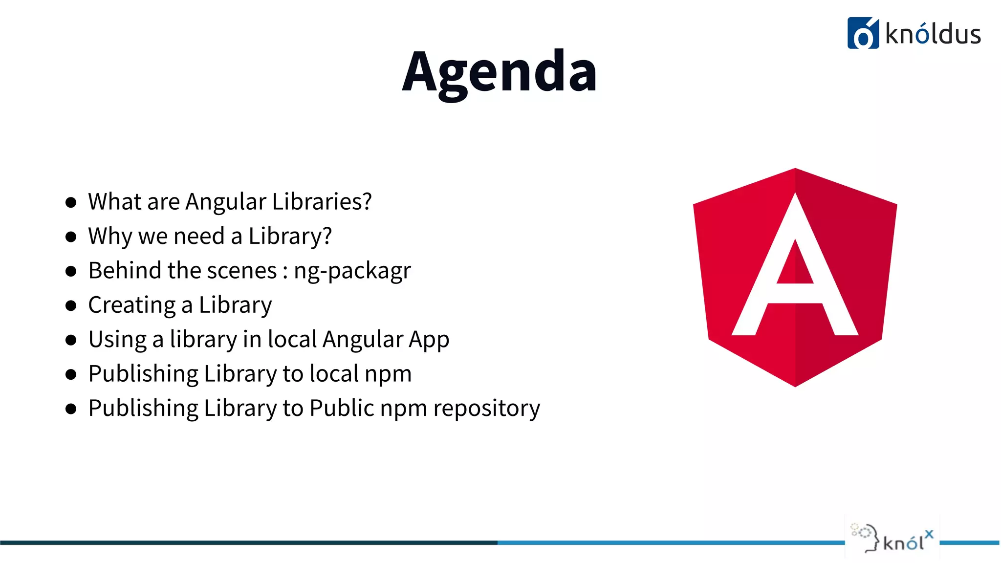 Going to library with angular | PPT