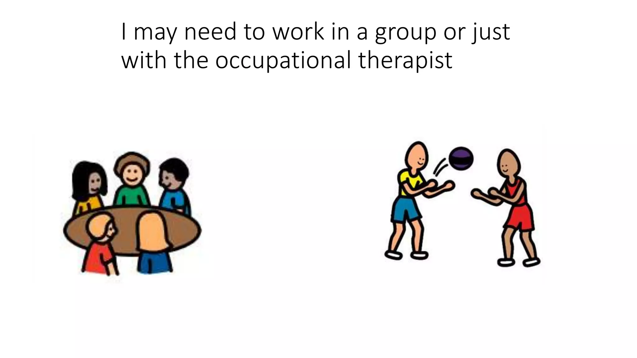 Going to occupational therapy social story | PPT