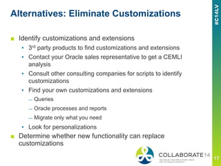 Going to R12? The Upgrading vs Reimplementing Decision | PDF