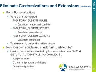 Going to R12? The Upgrading vs Reimplementing Decision | PDF