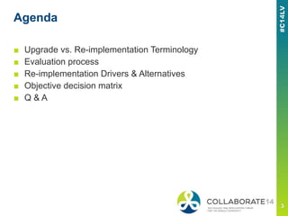 Going to R12? The Upgrading vs Reimplementing Decision | PDF