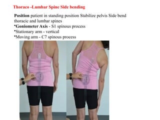 goniometer and range of motion lecture pptx | PPTX