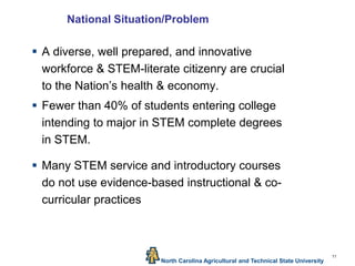 A Few Words at the Front Lines (K-16): Teaching and Research at the ...