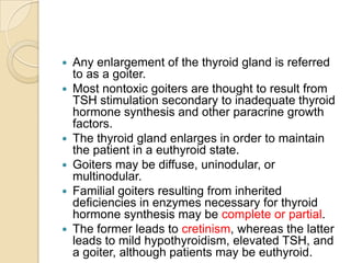 Goiter | PPTX
