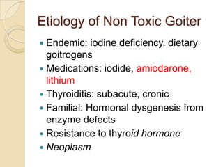 Goiter | PPTX