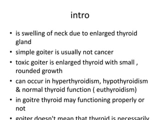 Goiter | PPTX