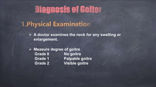 goiter.pptx | Thyroid Disorders | Endocrine and Metabolic Diseases