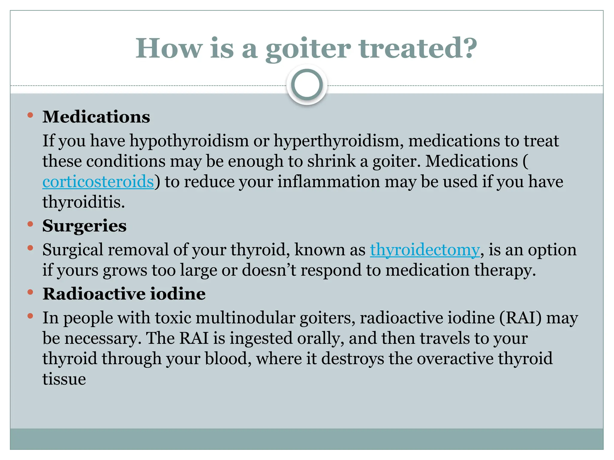 Goiter.pptx A brief description about goiter | PPTX