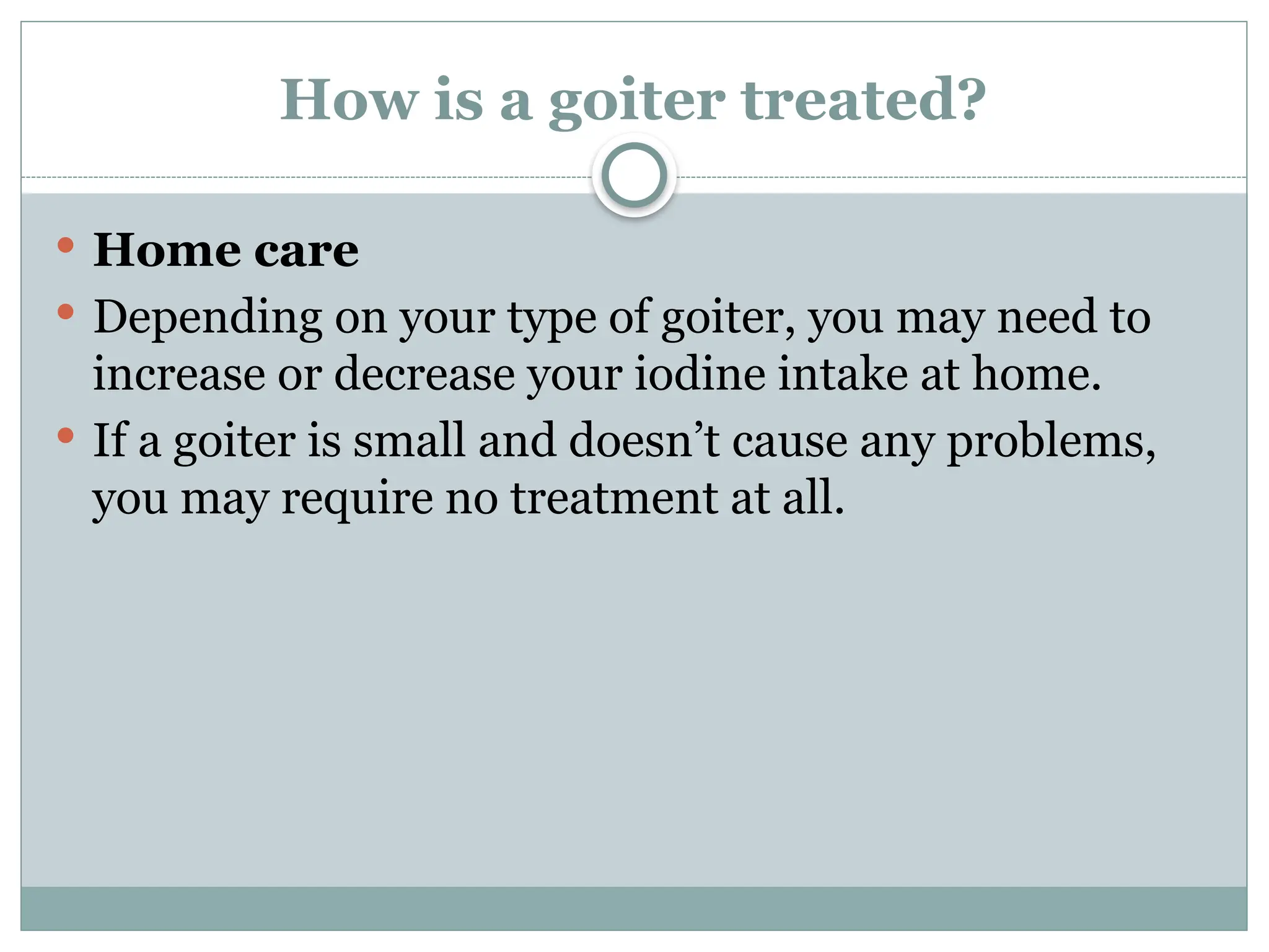 Goiter.pptx A brief description about goiter | PPTX