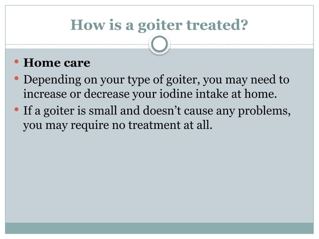 Goiter.pptx A brief description about goiter | PPT