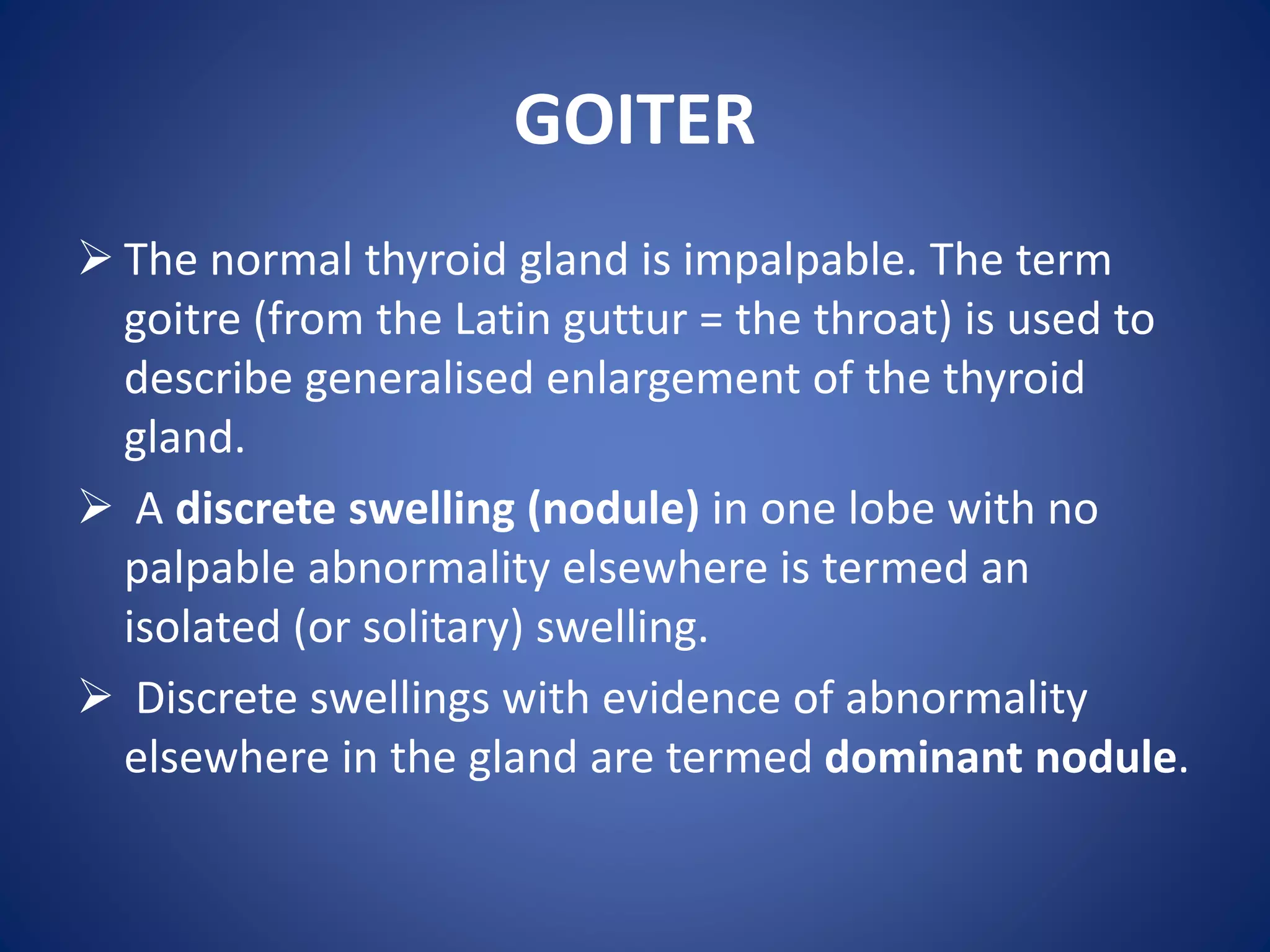 Goiter | PPTX