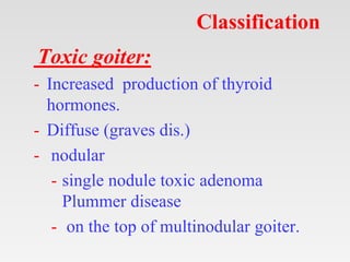 Goiter defination ,pathogenesis,classification.pptx