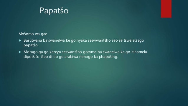 GO Ithuta ka papatšo2222.pptx