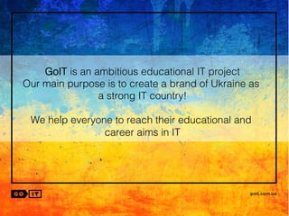 GoIT partnership offer | PPT