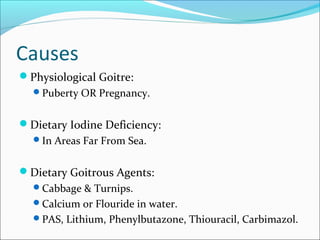 Goitre final year mbbs lecture | PPT