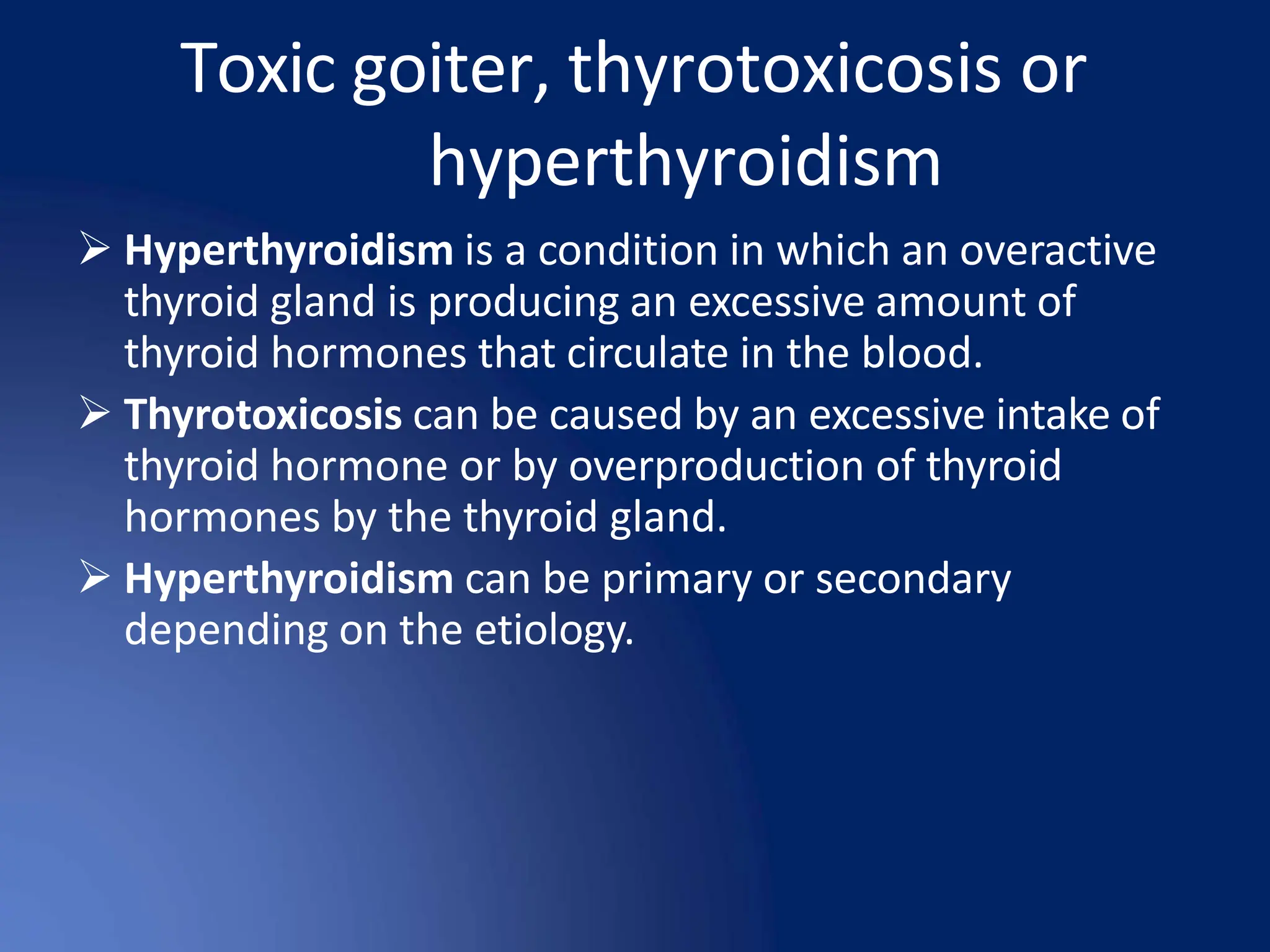 GOITRE Presentation Easy to understand presentable | PPTX