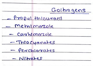 Goitrogens | PDF