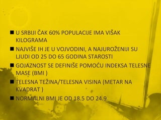 Gojaznost globalni problem | PPTX