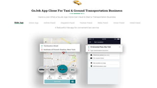 GoJEK Clone App With Source Code | PPTX