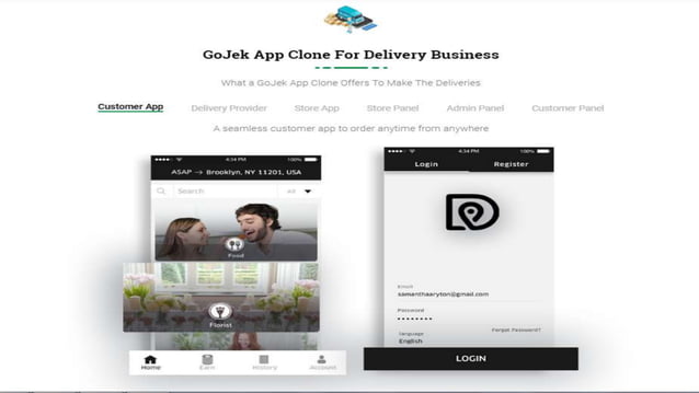 GoJEK Clone App With Source Code | PPTX
