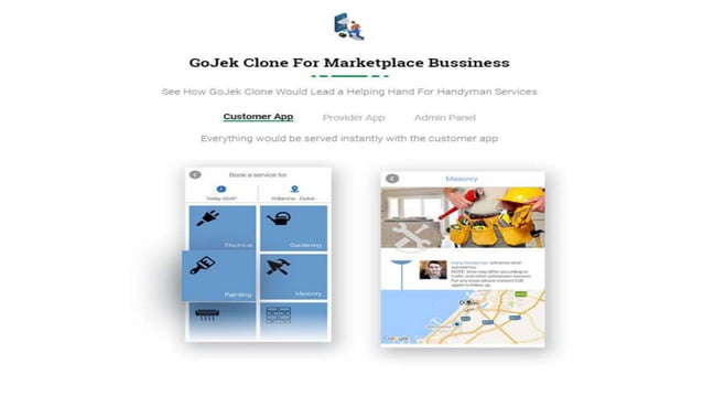 GoJEK Clone App With Source Code | PPTX