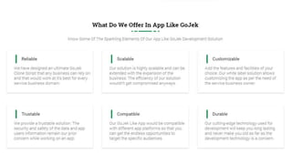 GoJEK Clone App With Source Code | PPTX