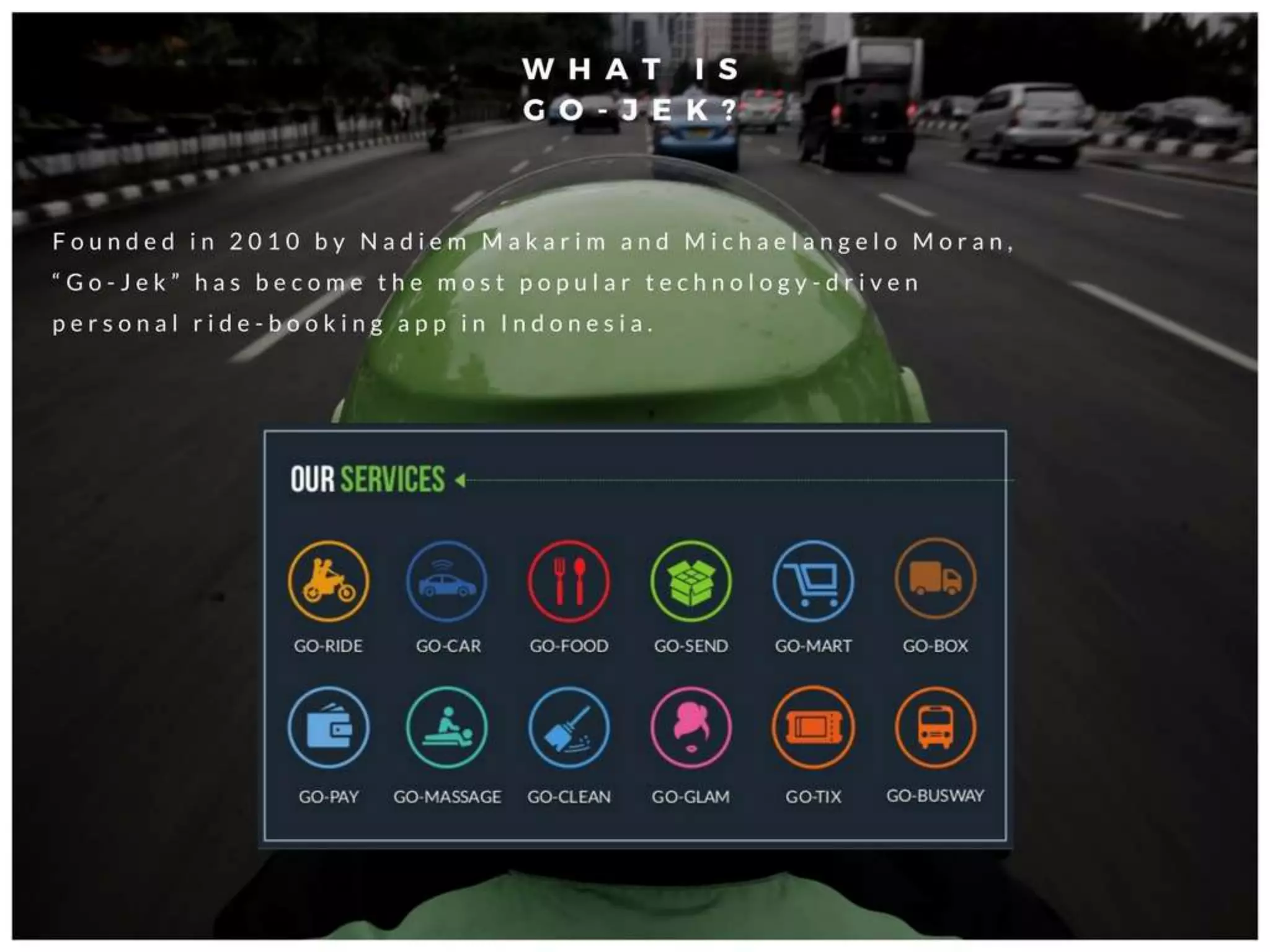 Gojek pitch deck | PPTX