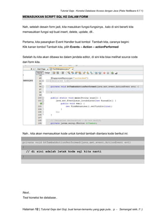 Goji koneksi-java-access-odbc | PDF