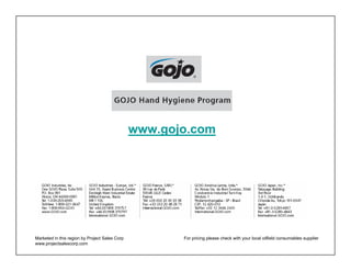 Gojo Professional Hand Care | PPT