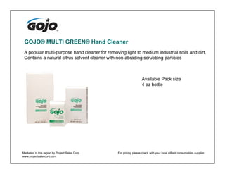 Gojo Professional Hand Care | PPT