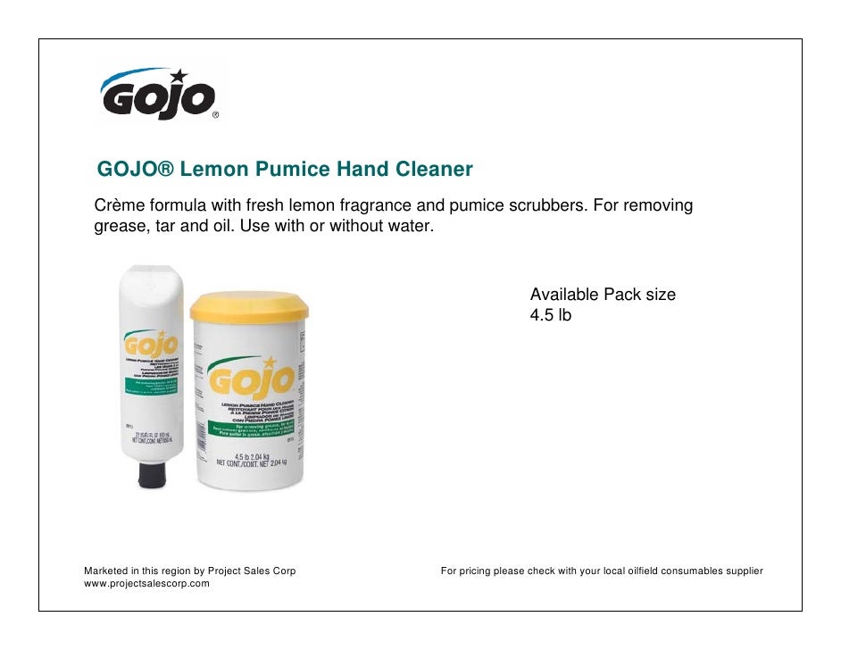 Gojo Professional Hand Care
