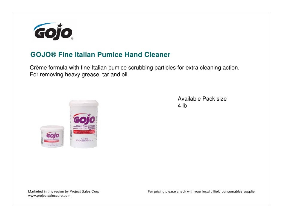 Gojo Professional Hand Care