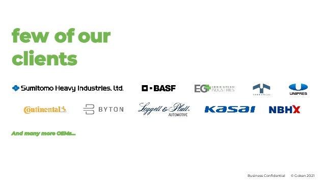 Goken Corporate Presentation - Interiors & Seating | PDF