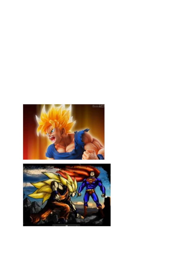 Goku and gohan | DOCX