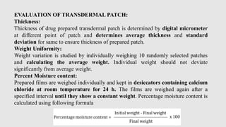 TRANSDERMAL DRUG DELIVERY SYSTEM M.PHARM.pptx