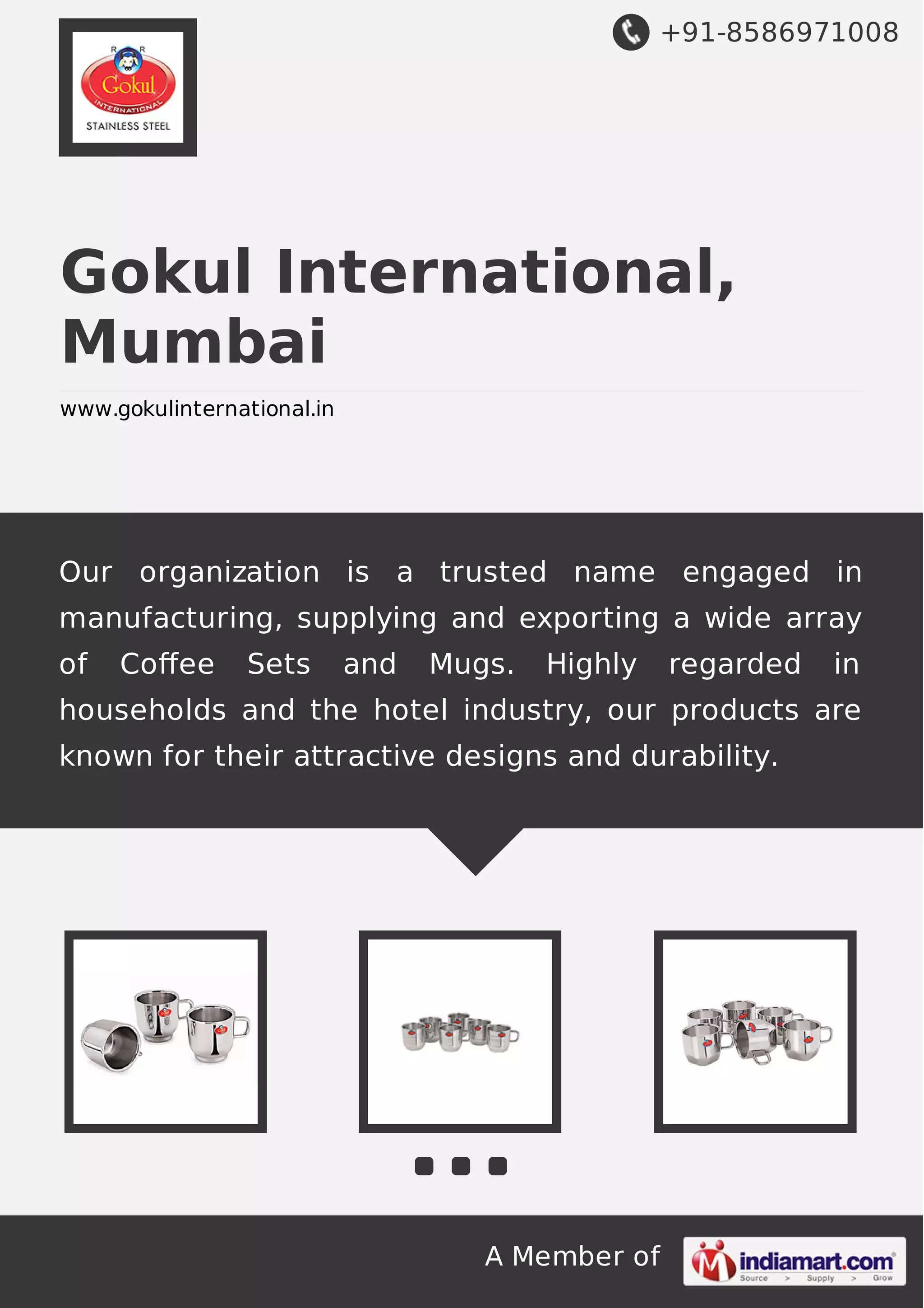 Gokul international-mumbai | PDF | Home Appliances | Home & Garden