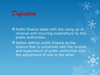 Public Finance and its importance .pptx