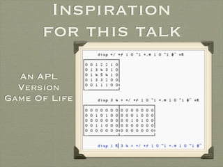 The Game Of Life - Java‘s Siblings and Heirs are populating the ...