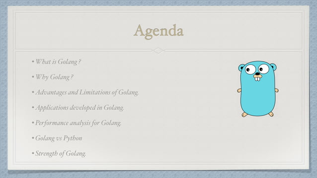 Golang, Future of Programming Language. | PDF