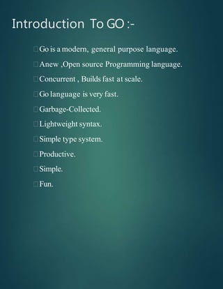 Go language | PDF