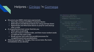 Golang dot-testing-lite | PPT