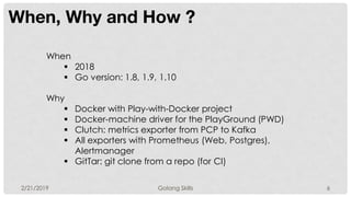 Golang skills pre-session | PPT