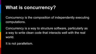 Concurrency in Golang | PDF | Programming Languages | Computing