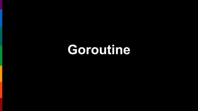 Concurrency in Golang | PPT