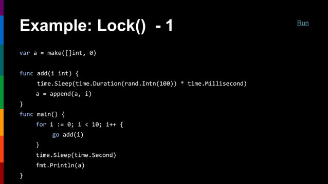 Concurrency in Golang | PPT
