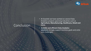 Golang for data analytics | PPT